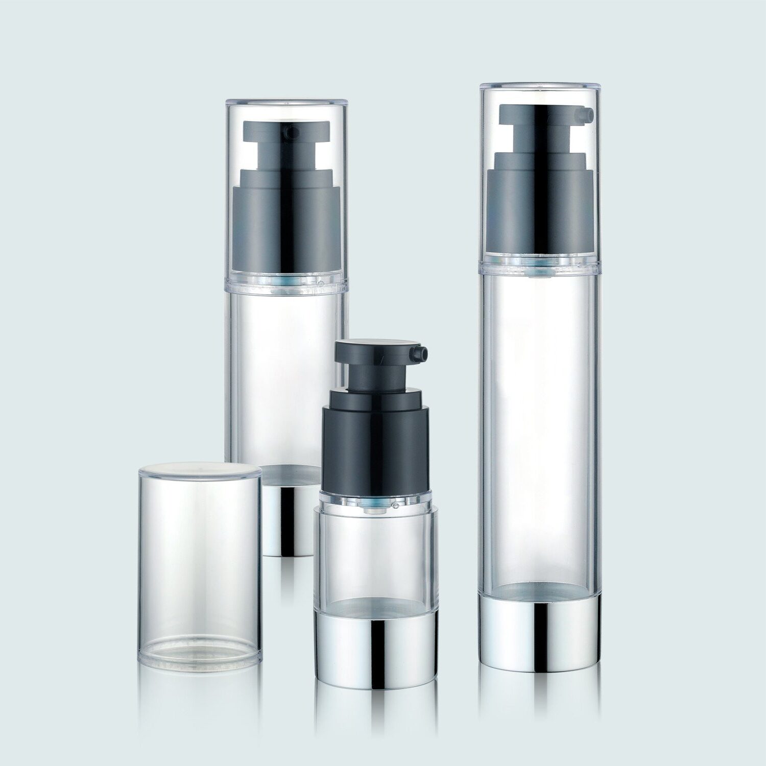 Airless Pump Bottle: - Best for cosmetics packaging - Packwise